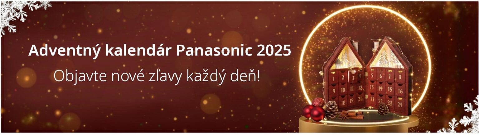 Adventný kalendár Panasonic 2025 - Značkový obchod Panasonic